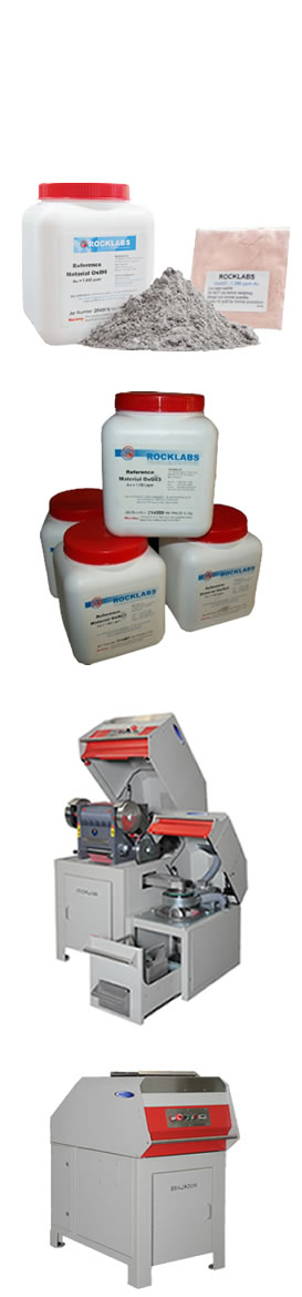 Rocklabs Reference Materials & Pulverisers – Multi-tech Services